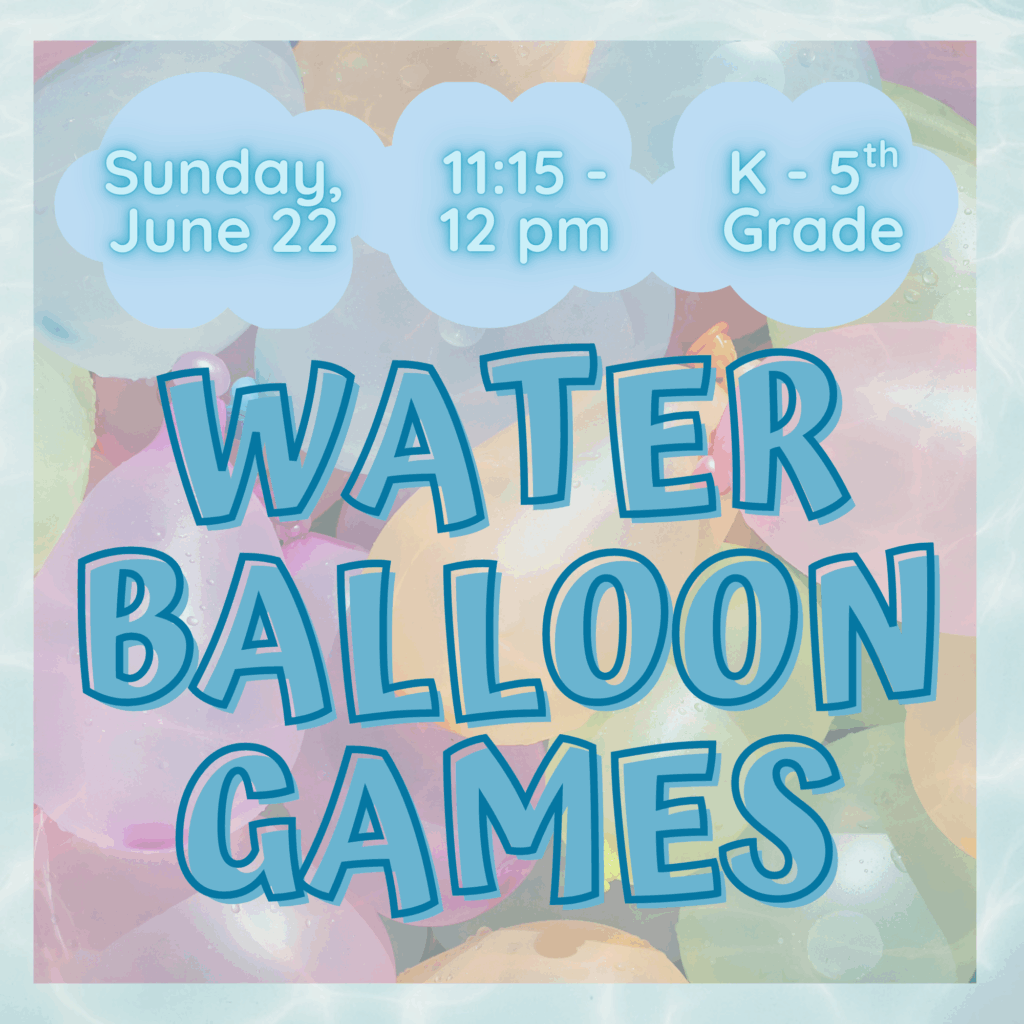 Water Balloon Games - Jefferson Unitarian Church